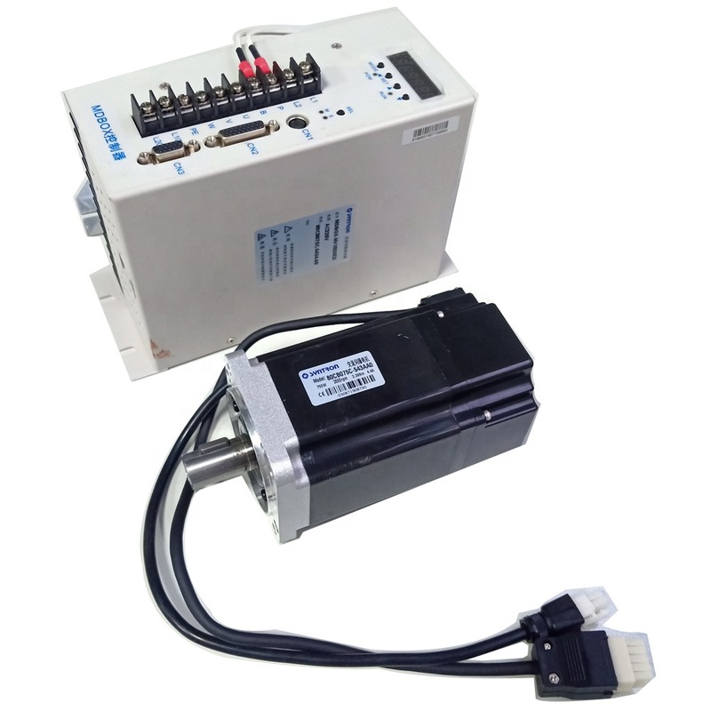 New totally enclosed ac servo motor 1kw with driver HS series for 3DOF ...